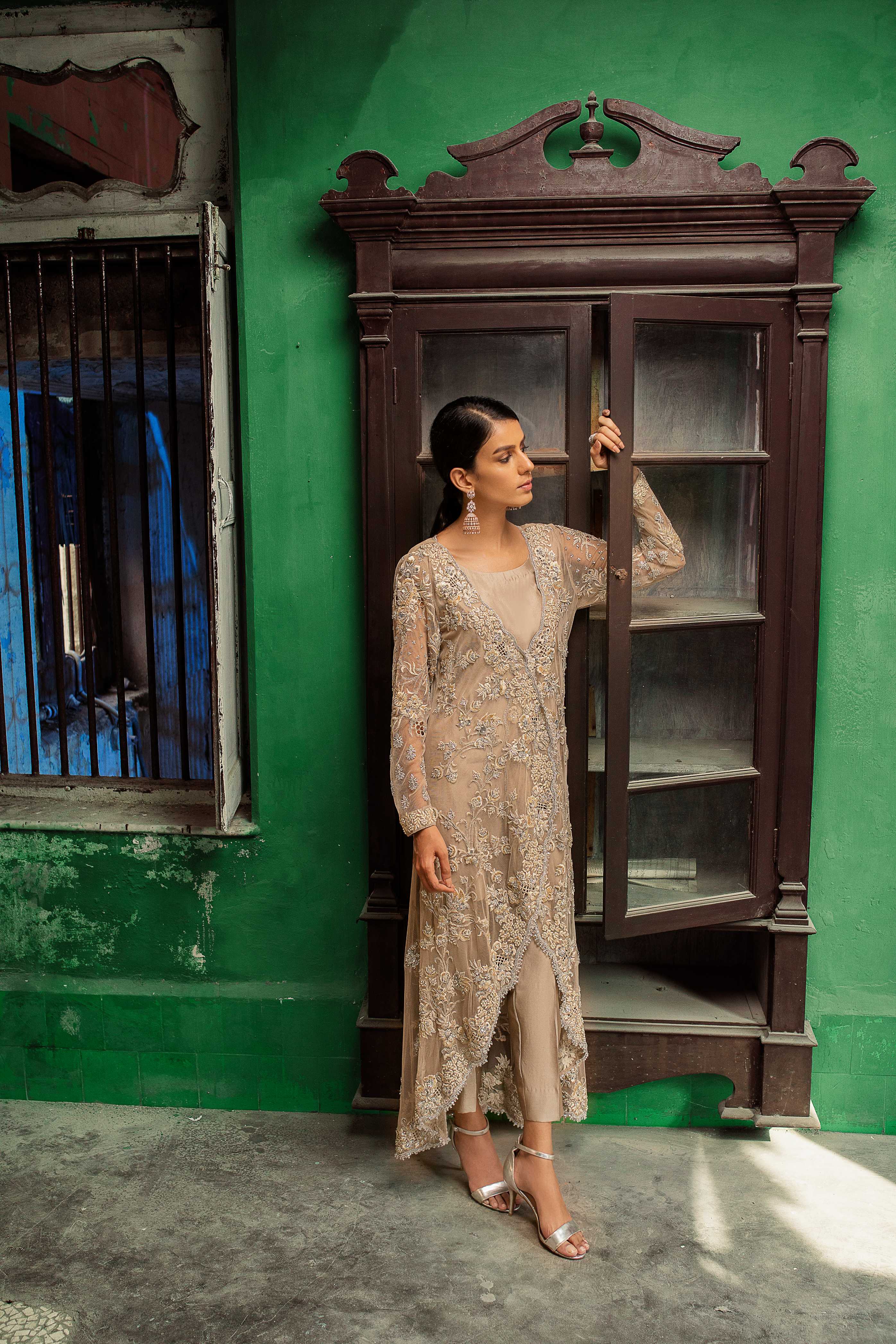 BEIGE PLUSH – Faiza Rehman